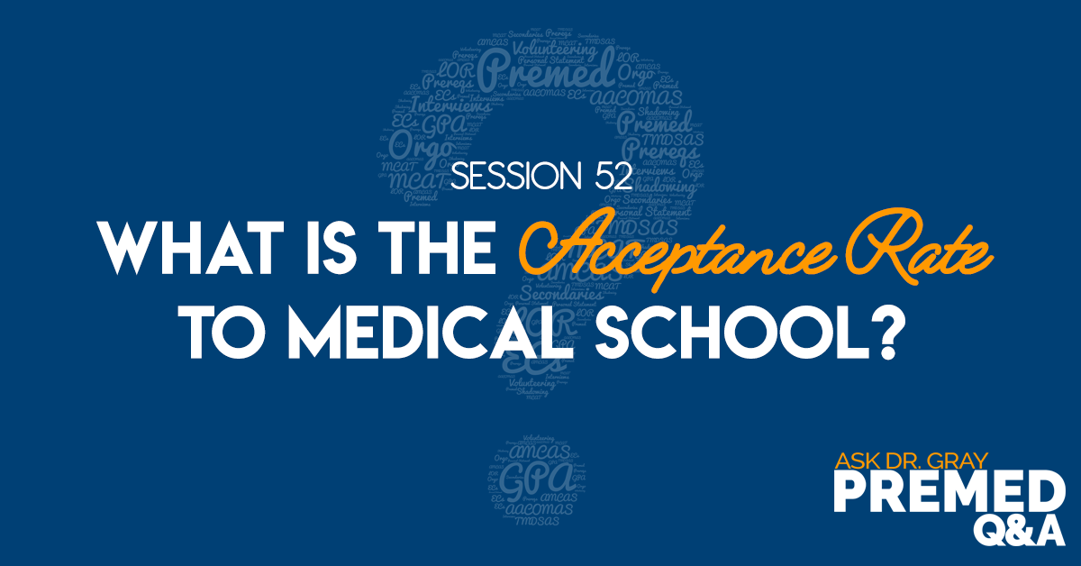 What is the Acceptance Rate to Medical School? - Medical School ...
