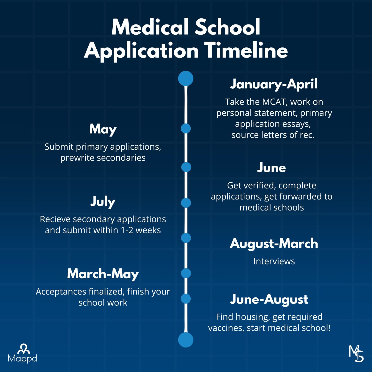 Medical School Application Guide: the Application Timeline (2025)